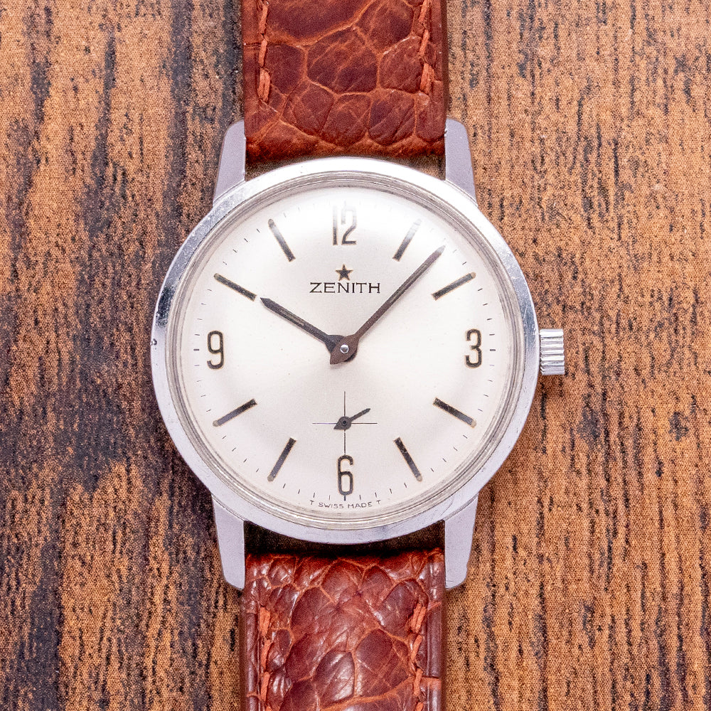 1965 Zenith Manually Wound "Explorer Dial" 33.5mm