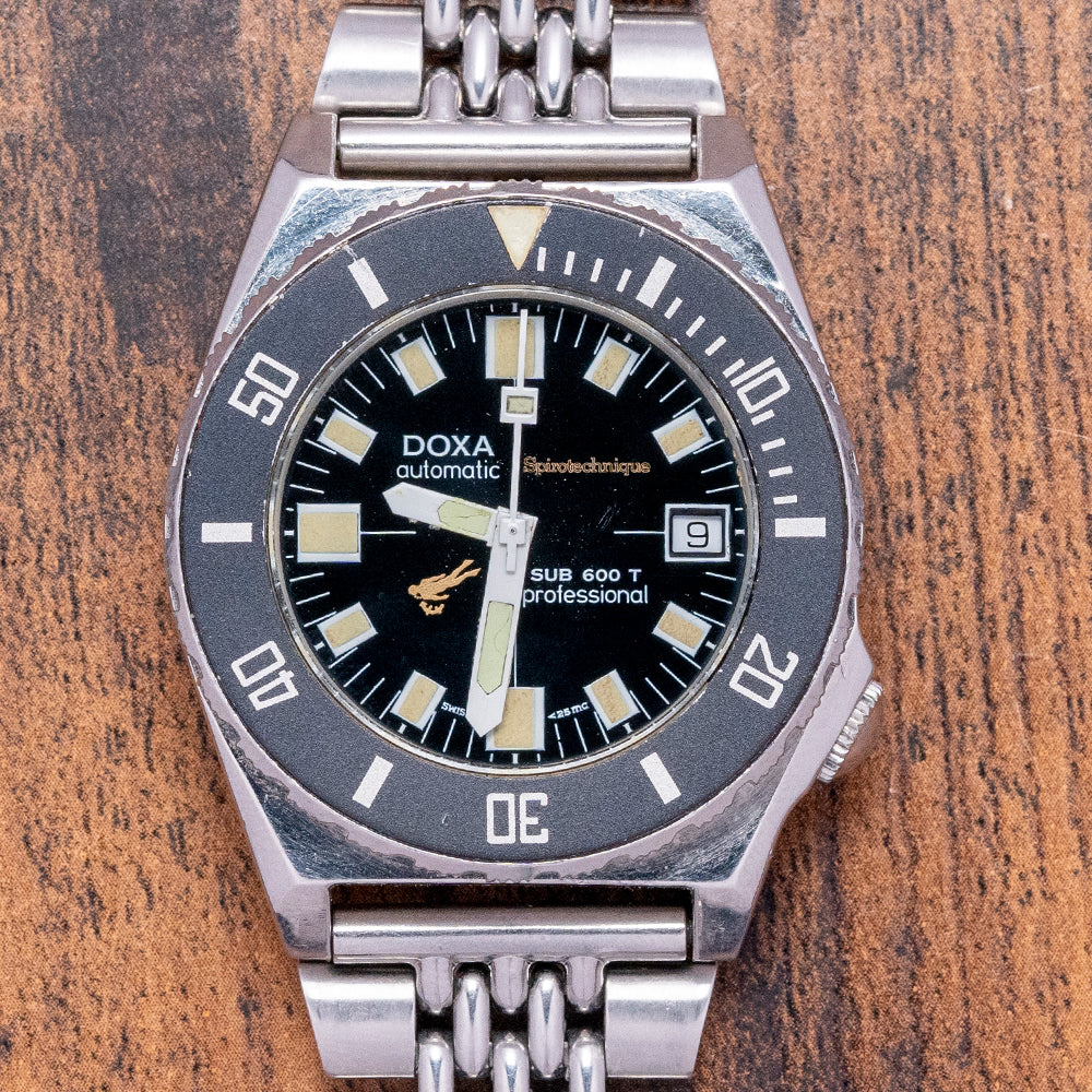1970s Doxa SUB 600 T Spirotechnique 39mm Auto