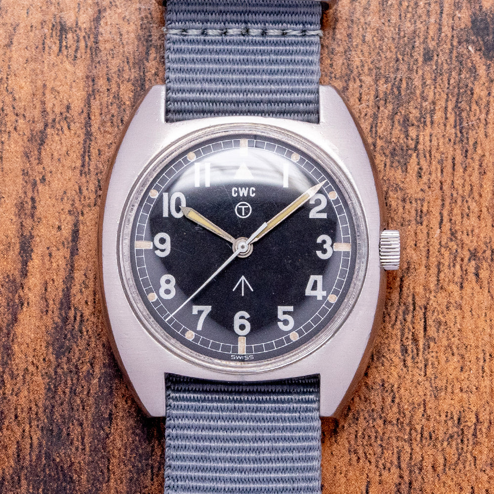 "1975" CWC W10 Military / Hamilton Case 35mm