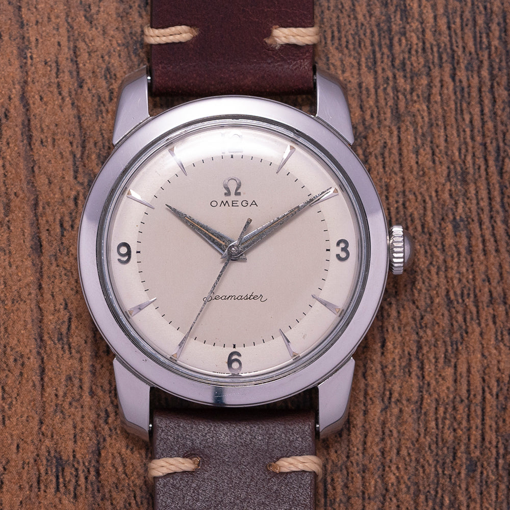 1956 Omega Seamaster Manual Cal. 420 Dennison 34mm 803 – KibbleWatches