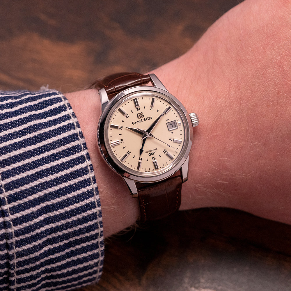 2021 Grand Seiko Elegance GMT Cream Dial SBGM221G – KibbleWatches
