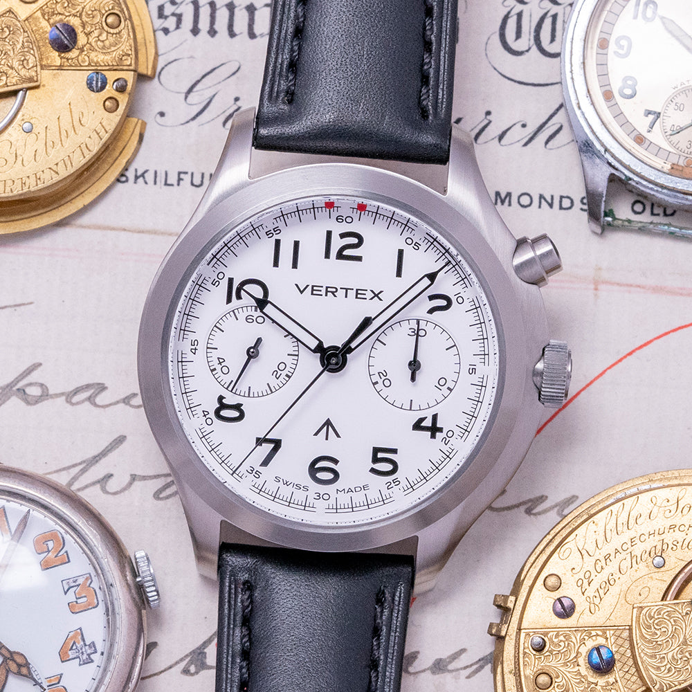 2023 Vertex MP45 Arctic Manually Wound Monopusher – KibbleWatches
