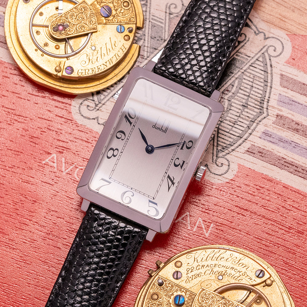 1995 Dunhill Large "Tank" 1907 Manual Box & Papers – KibbleWatches