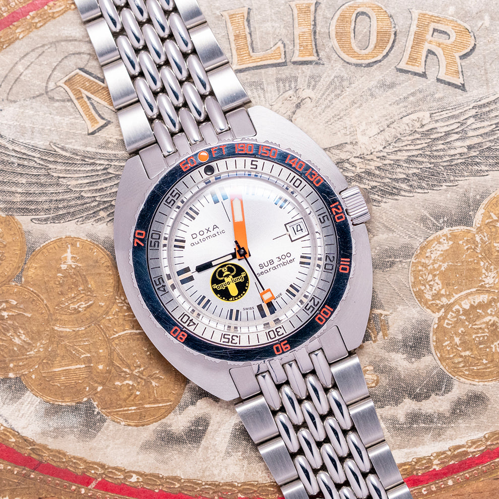 2018 DOXA SUB 300 Searambler Aqualung Limited 43mm