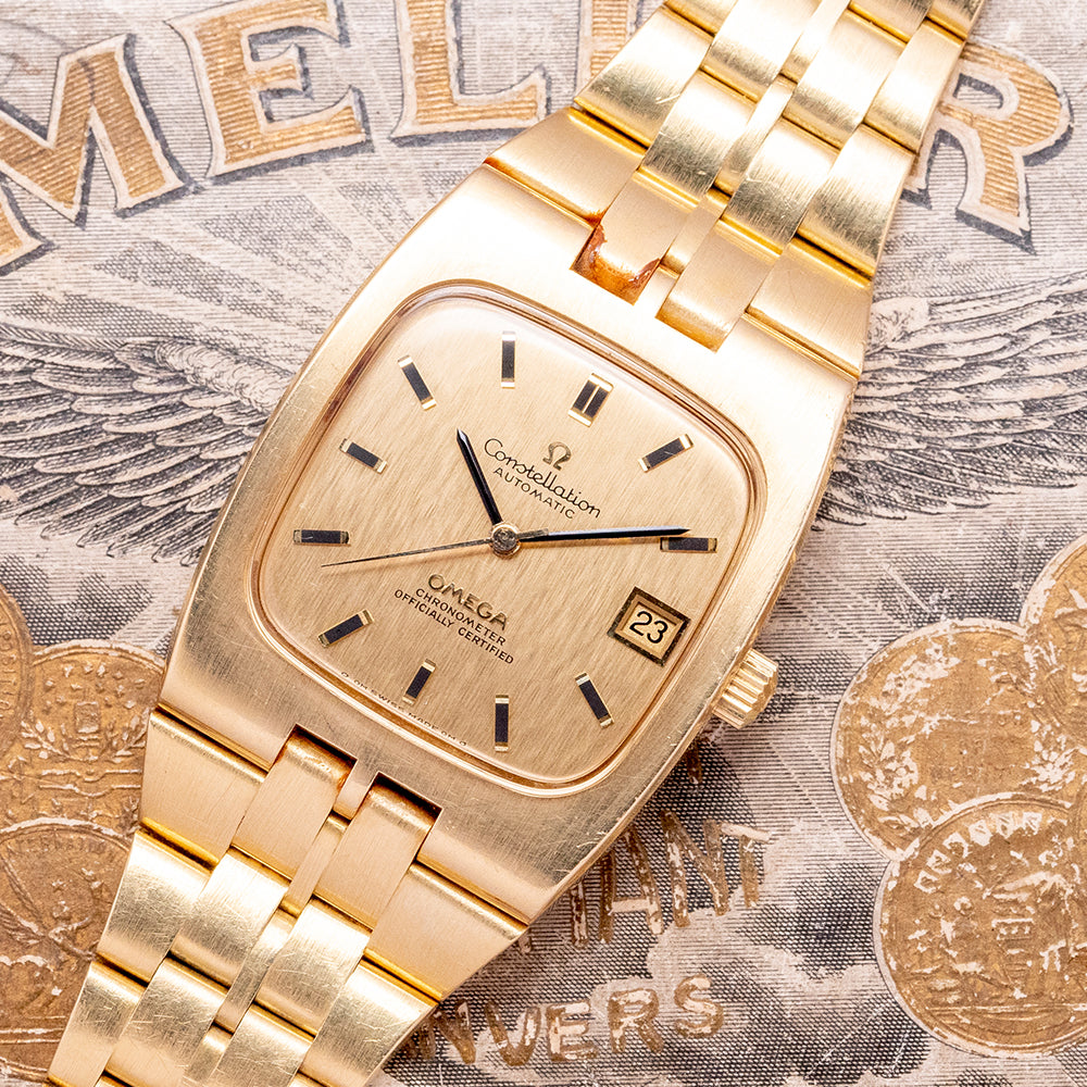 1971 Omega Constellation Chronometer 18ct Gold 168.047 – KibbleWatches