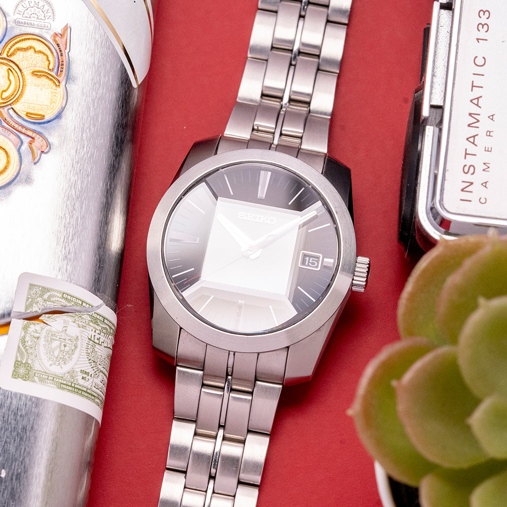 2019 Seiko SARB003 Smoke Grey Dial Faceted Crystal 38.5mm – KibbleWatches