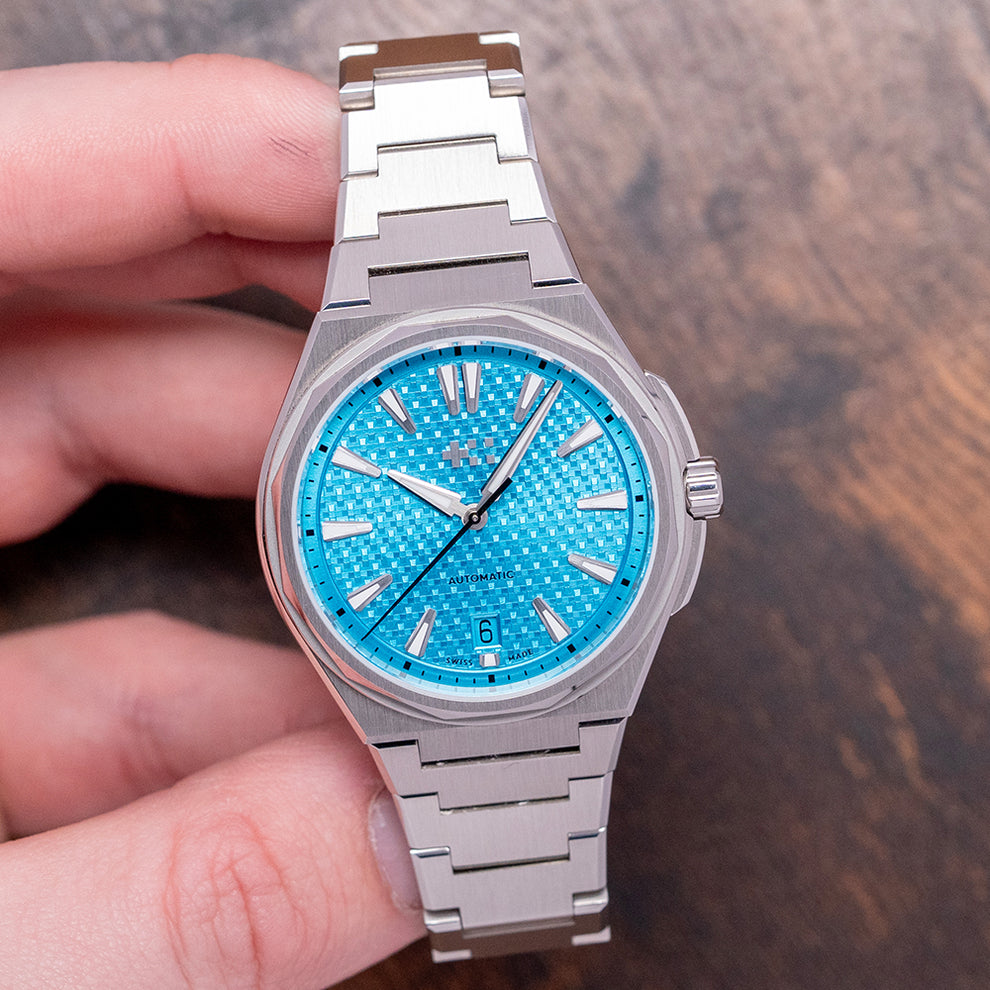 2024 Christopher Ward The Twelve 38mm Ice Cream Blue