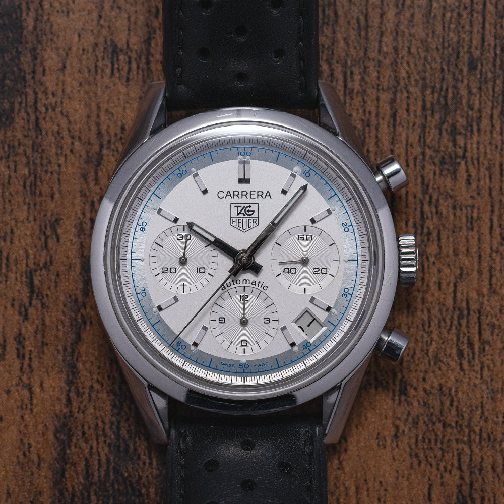 TAG Heuer Carrera Chronograph White CV2110-0 – KibbleWatches